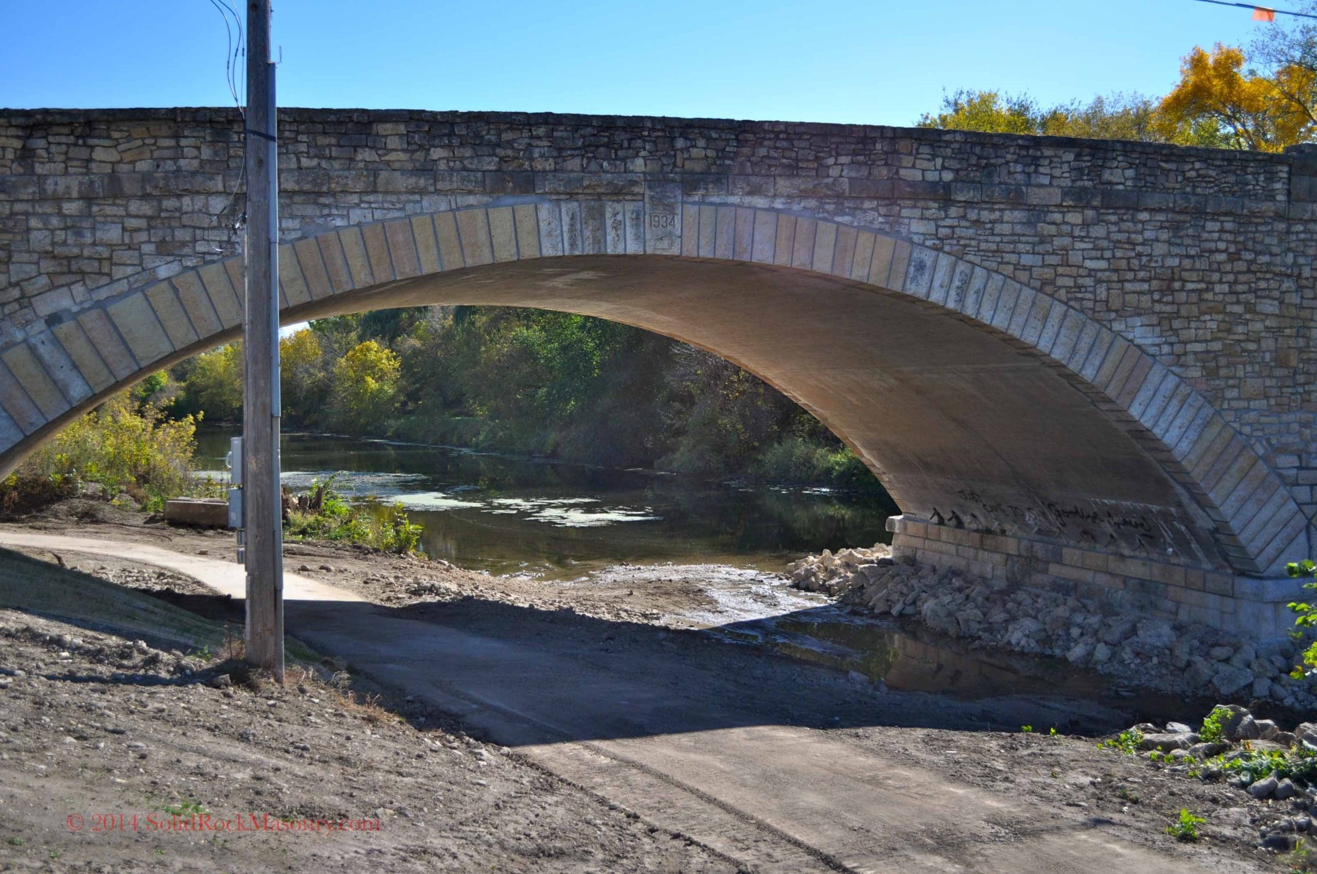 Roosevelt Stone Bridge Restoration | Solid Rock Masonry